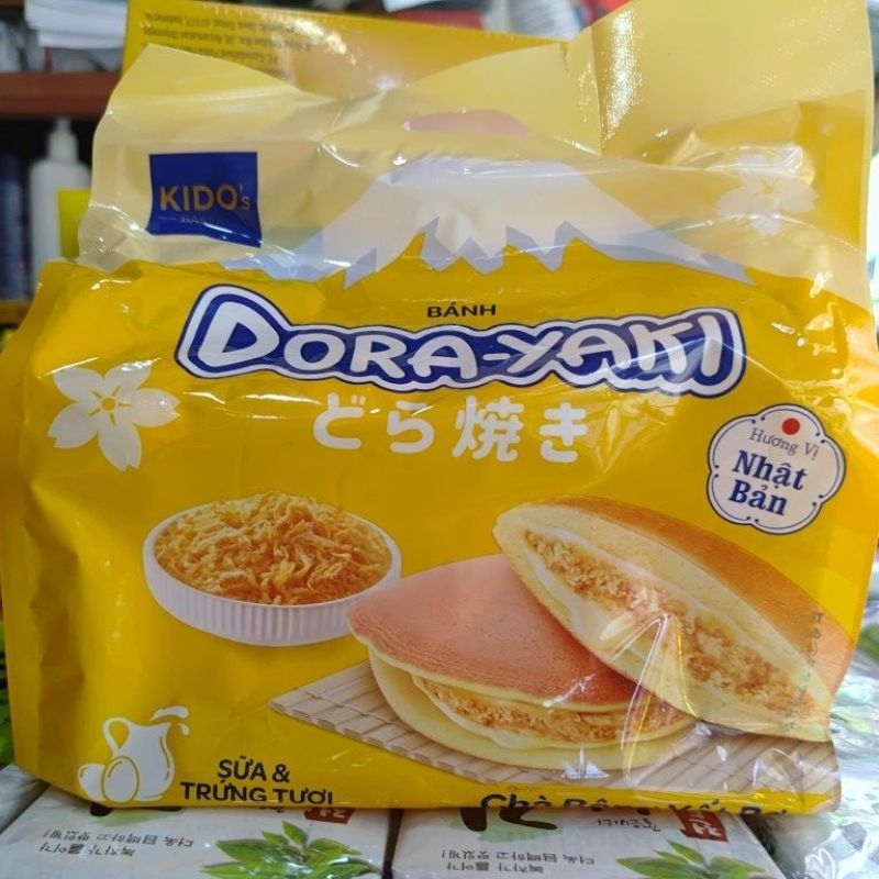 COMBO 5 Bánh DORAYAKI - Bánh Rán Doremon KIDO | Shopee Việt Nam