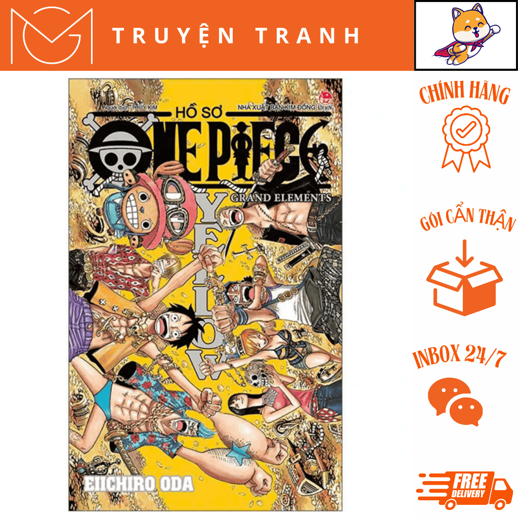Truyện - Hồ Sơ One Piece - Yellow Grand Elements - NXB Kim Đồng ...