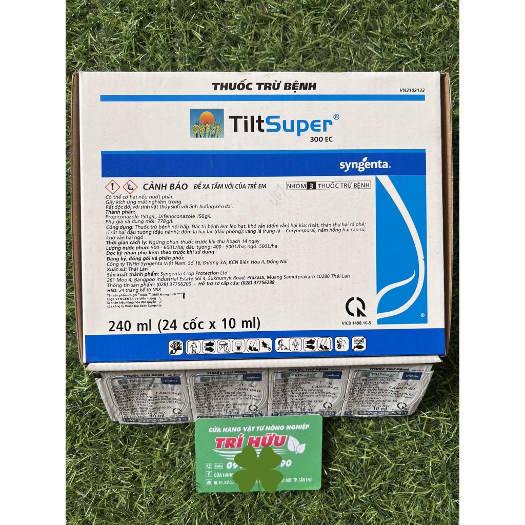 PHÒNG TRỪ NẤM BÊNH TILT SUPER® 300EC (CÓC 10ML) CHÍNH HÃNG SYNGENTA ...