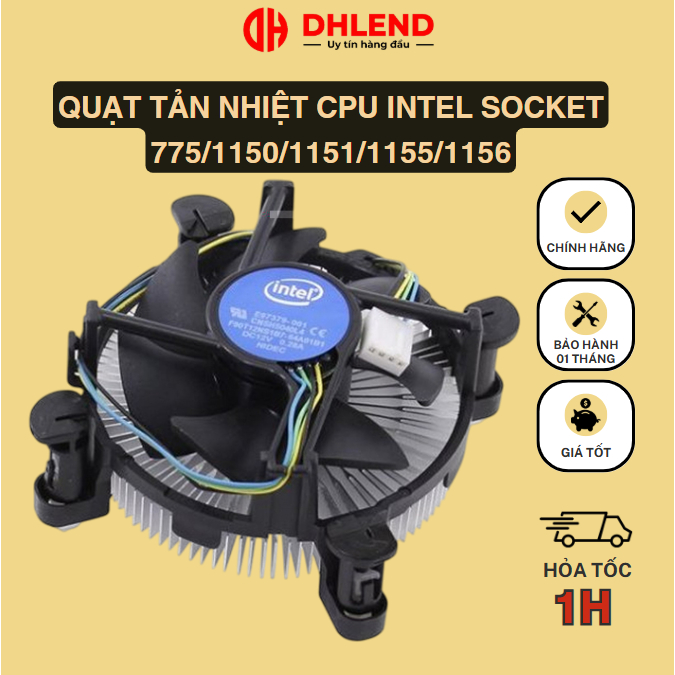 Quạt tản nhiệt CPU Intel Socket 775/1150/1151/1155/1156 | Shopee Việt Nam