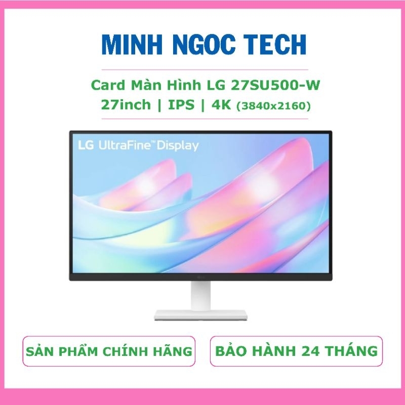 Màn hình LG 27US500-W Ultrafine 27inch | IPS | 4K(3840x2160) | Bảo hành ...