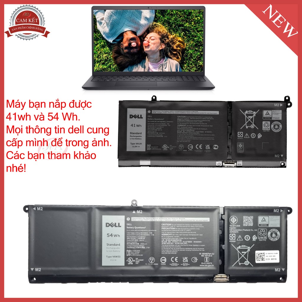 Pin Sạc Dell Inspiron 15 3520 | Shopee Việt Nam