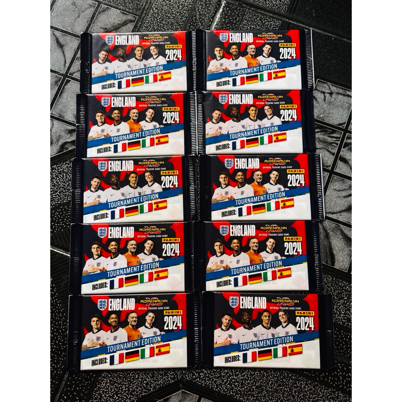 COMBO 10 GÓI THẺ PANINI ENGLAND TOURNAMENT 2024 (60 Thẻ) | Shopee Việt Nam