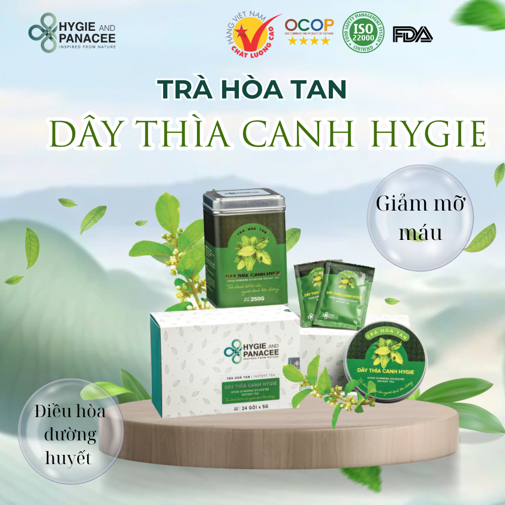 Trà Dây Thìa Canh Hygie 50g/250g giúp ổn định đường huyết | Shopee Việt Nam