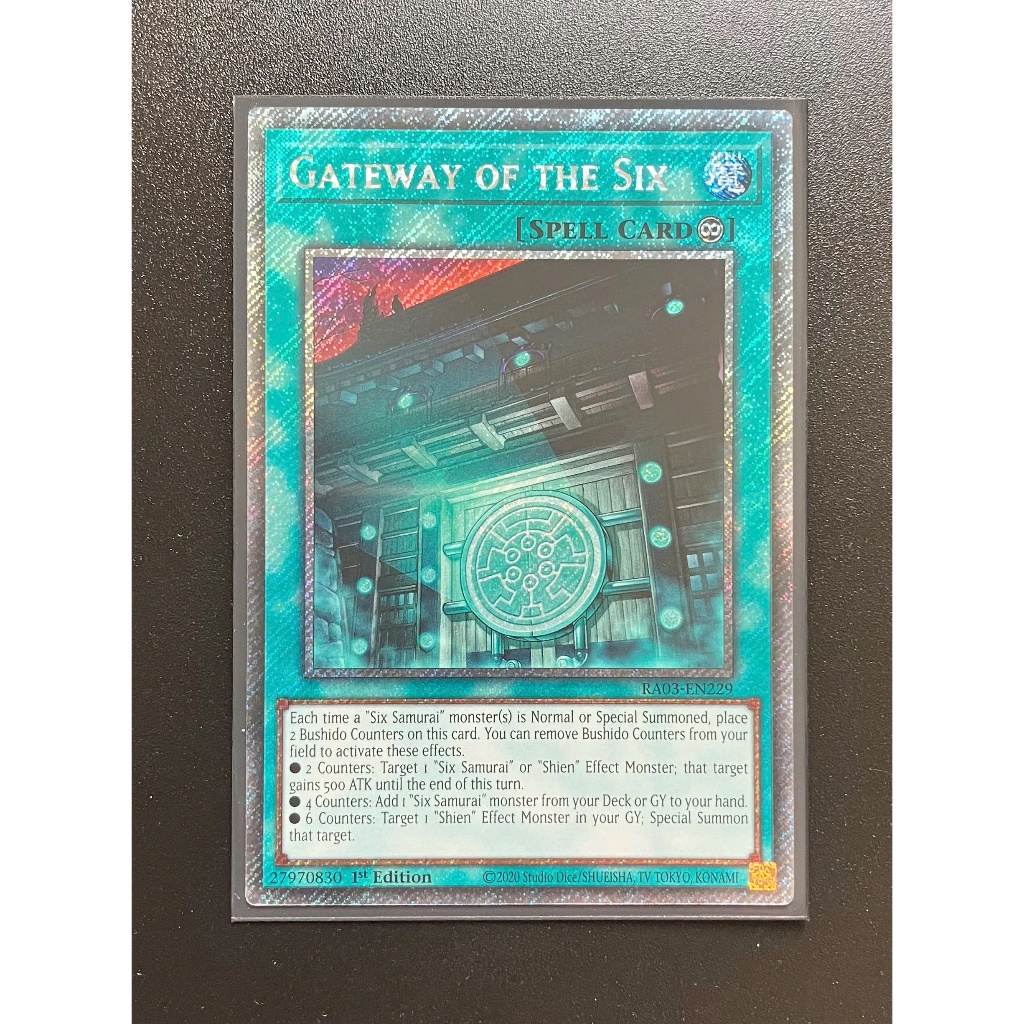 YMS - [Thẻ bài Yugioh] - [TCG-UK] - RA03-EN229 - Gateway of the Six ...