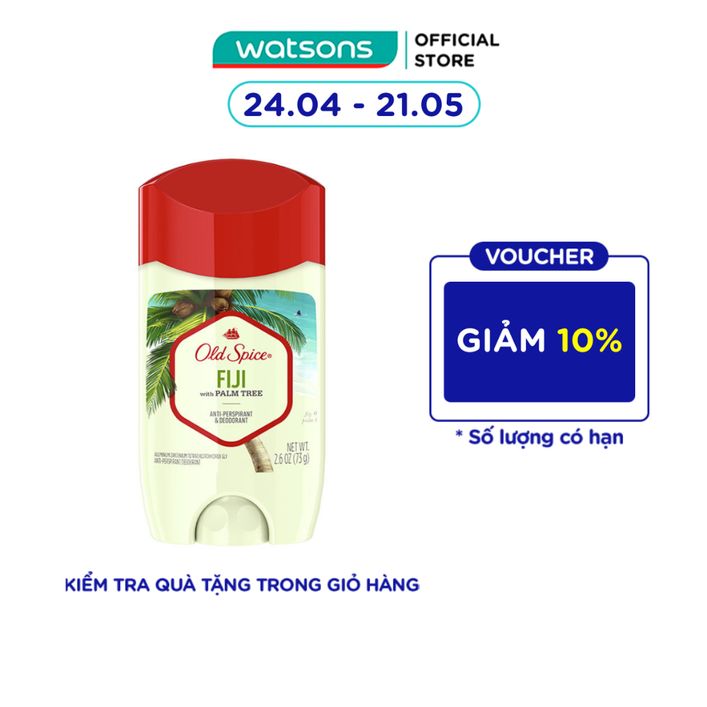 Sáp Khử Mùi Old Spice Fiji 73g | Shopee Việt Nam