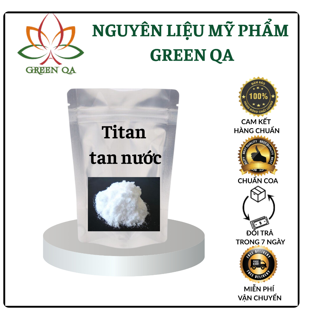 Titan Tan Nước (Titanium Dioxide TiO2) - Chống Nắng Nâng Tone - Nguyên ...