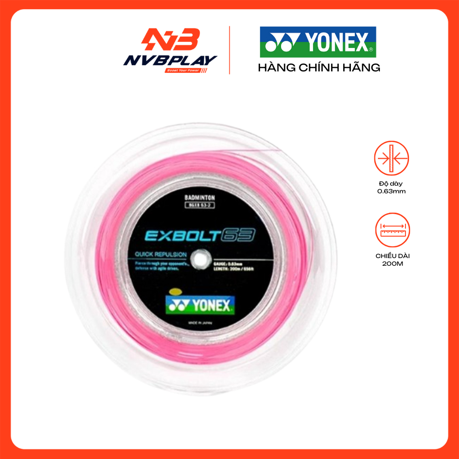 Cước cuộn Yonex EXBOLT 63 - Hàng Chính Hãng | Shopee Việt Nam