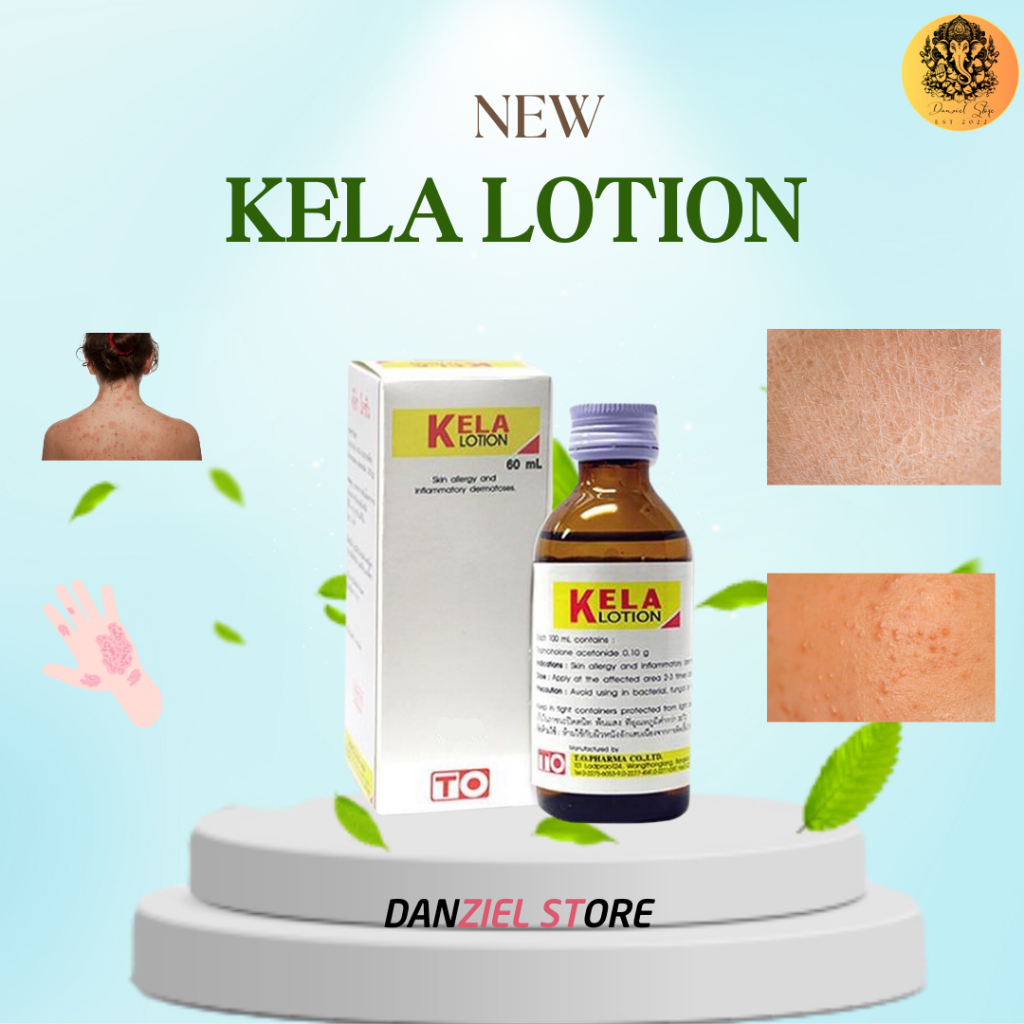 Kela lotion [ Chính hãng] Thái Lan dùng cho da viêm lỗ chân lông, giúp ...
