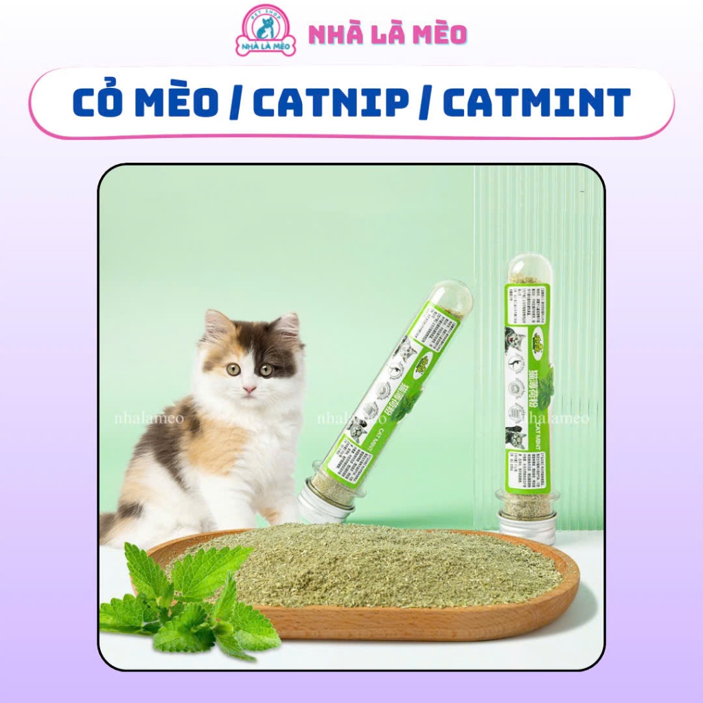 Cỏ Catnip / Catmint Dạng Mịn Cao Cấp Cho Mèo | Shopee Việt Nam