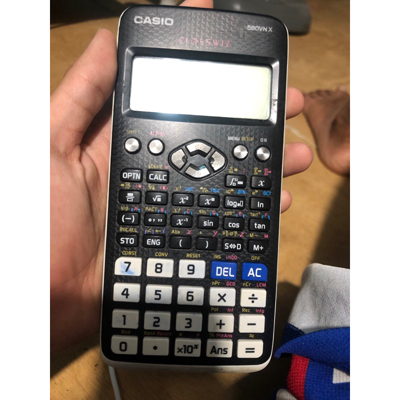 Casio 580 vnx đã qua sử dụng ( Đọc kĩ mô tả nhé ) | Shopee Việt Nam
