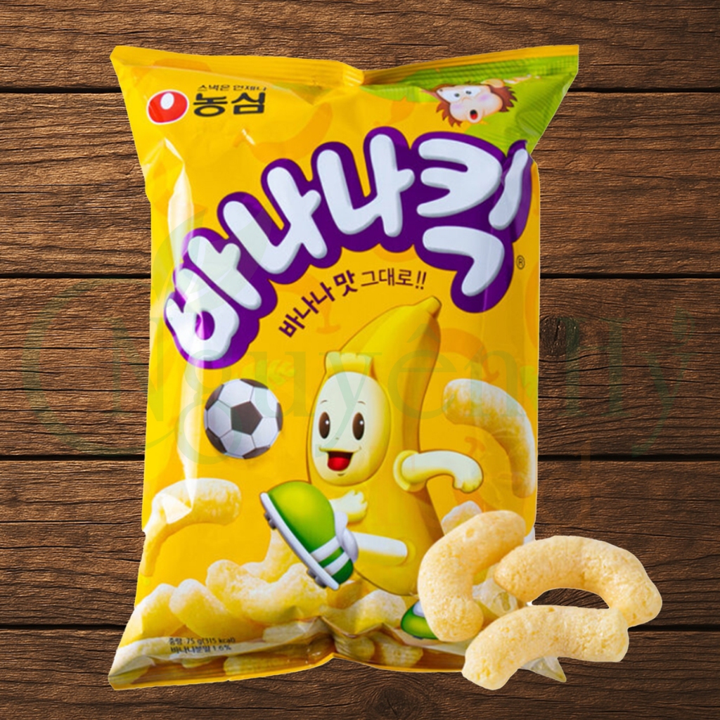 Snack ăn vặt vị chuối 75g Nongshim Hàn Quốc (nội địa Hàn Quốc) | Shopee ...