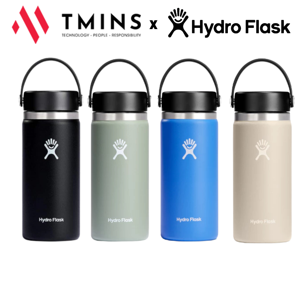 Bình giữ nhiệt Hydro Flask Wide Flex Cap 16 oz có nắp xoay - Hàng chính ...