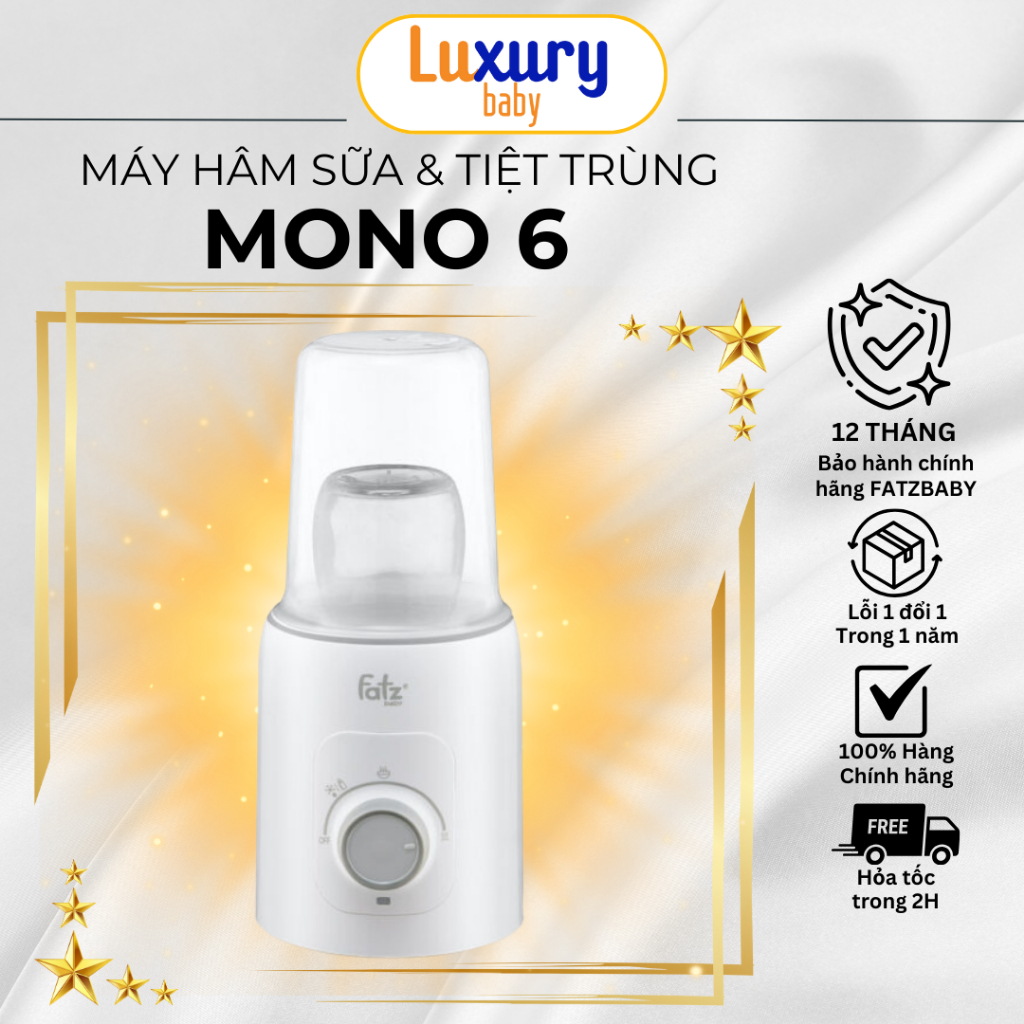 Máy hâm sữa và tiệt trùng Fatz Baby Mono 6, mono7, mono9, mono 1, mono2 ...
