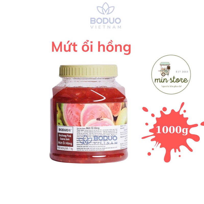 Mứt Ổi Hồng Boduo hộp 1kg | Shopee Việt Nam