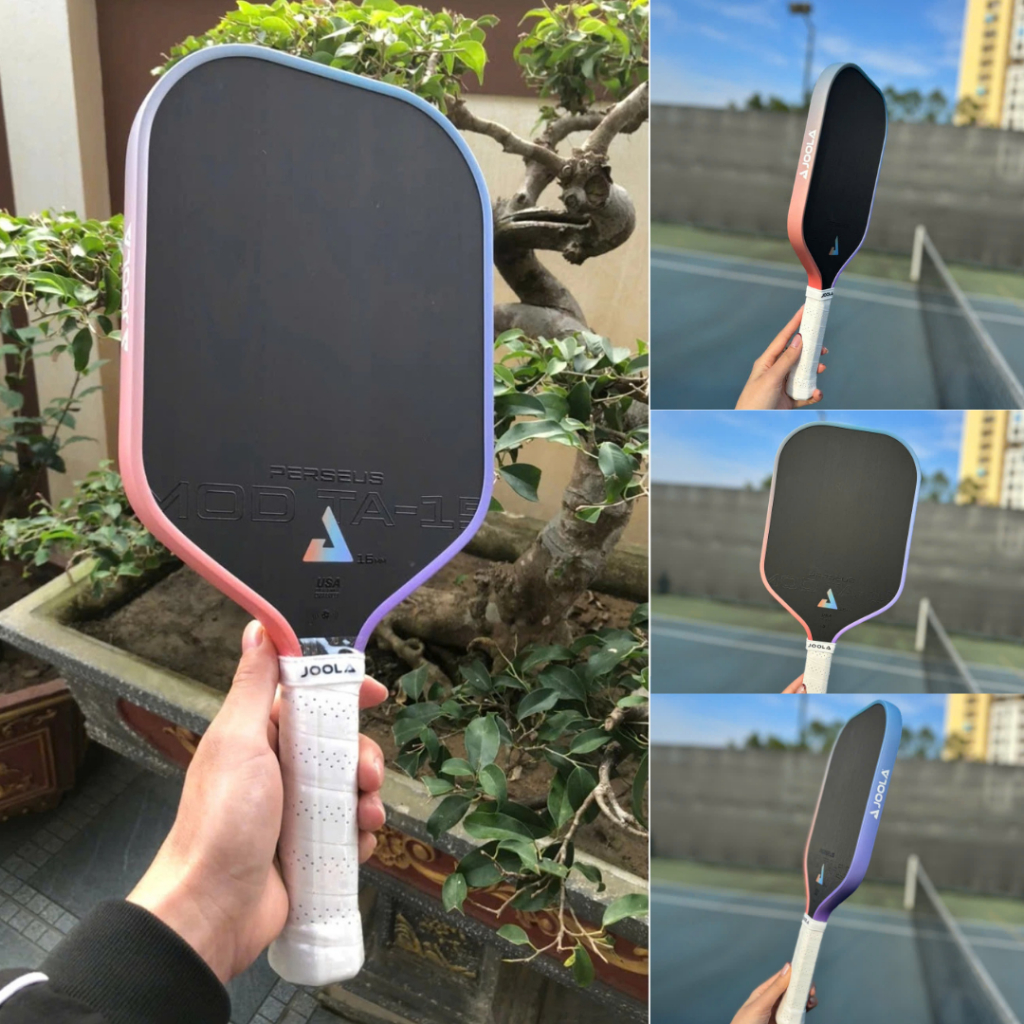 Vợt Pickleball Mod TA 15 Chroma – Mặt Vợt Full Carbon, Lõi Honeycomb ...