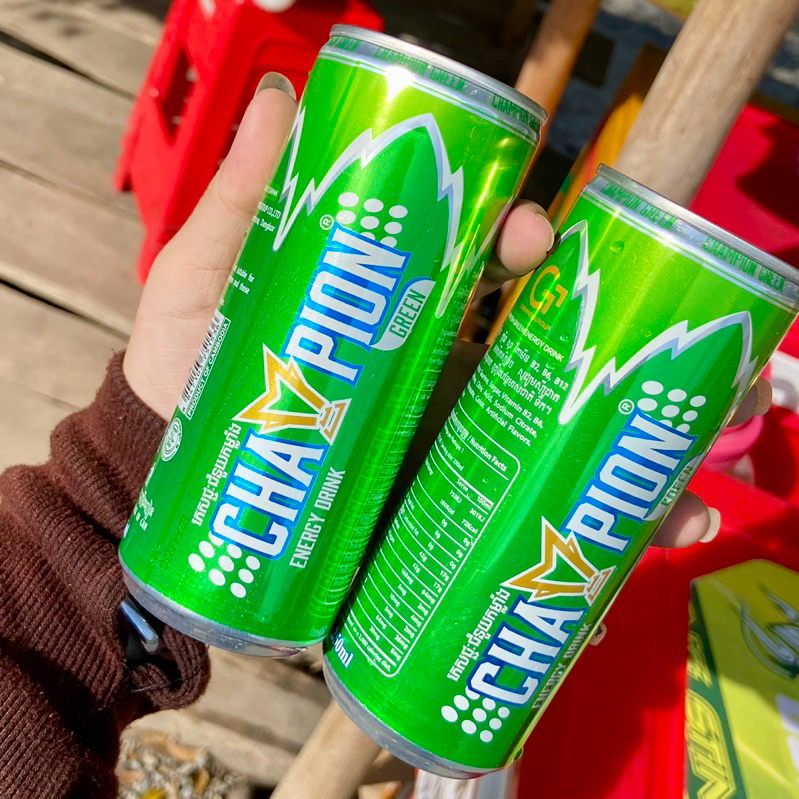 NƯỚC TĂNG LỰC CHAMPION ICE CAMBODIA GREEN SIÊU NGON, CHUẨN HÀNG THỨC ...