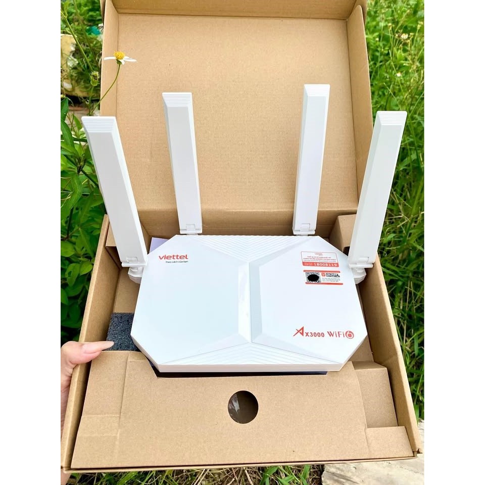 [FULL BOX] Mesh Wifi 6 VIettel ZTE AX 3000 HV3601P - Unlock - Sử dụng ...