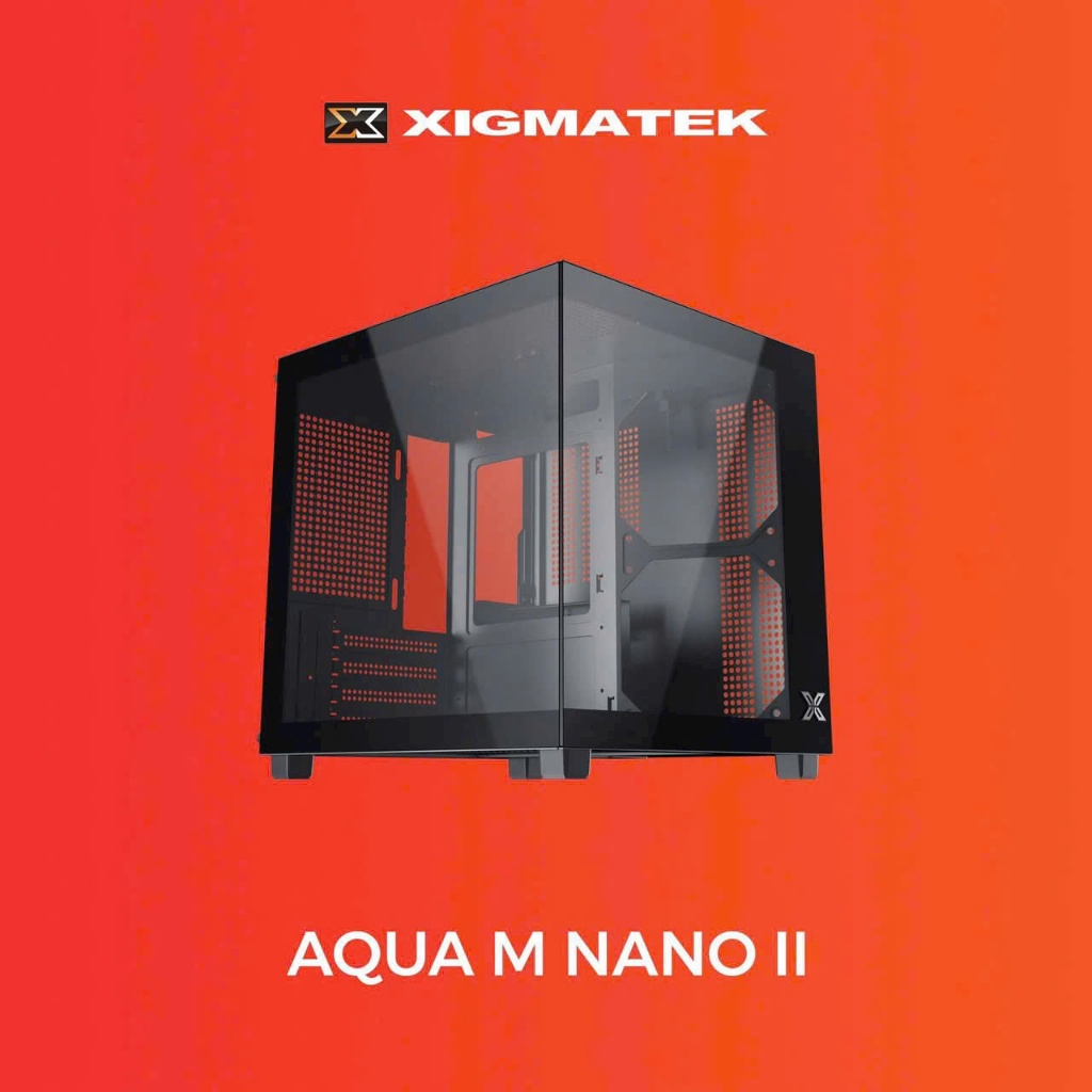 Vỏ Case XIGMATEK AQUA M NANO II BLACK | Shopee Việt Nam