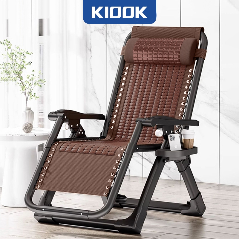 KIOOK Ghế Xếp Thư Giãn Ghế Gấp Gọn Ghế Xếp Ghế Nằm Ghế Ngủ Trưa Chất ...