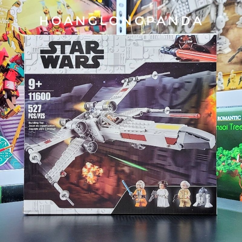 [Starwars] Đồ chơi lắp ráp Phi thuyền X-wing 11600 | 75301 Luke ...