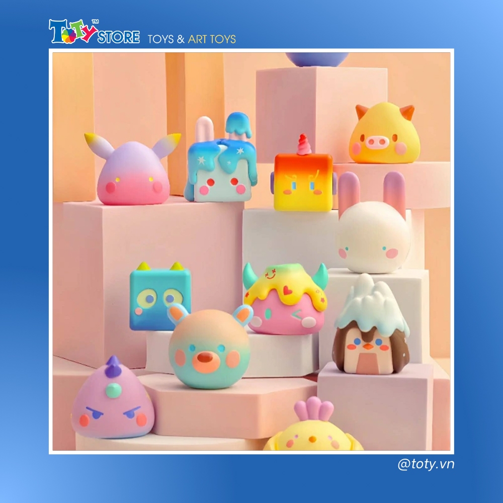 [CHÍNH HÃNG] Mô hình Geometric Monsters - bean - Lucky Emma - RE56 ...