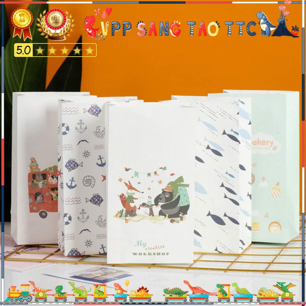 Túi Giấy Kraft Đáy Chữ Nhật Dễ Thương Làm Quà Tặng Ý Nghĩa Size 24*13*8cm Giá Rẻ | VPP Sáng Tạo ...