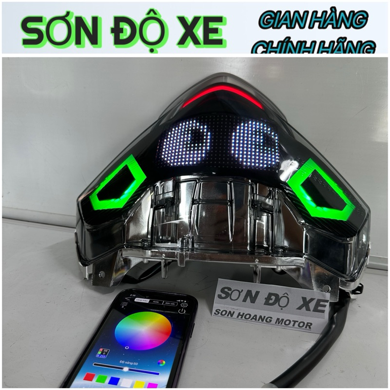 Hậu Audi Vision Bảng Led Đổi Màu App 2021 Tới 2025 Led Audi Siêu Sáng ...