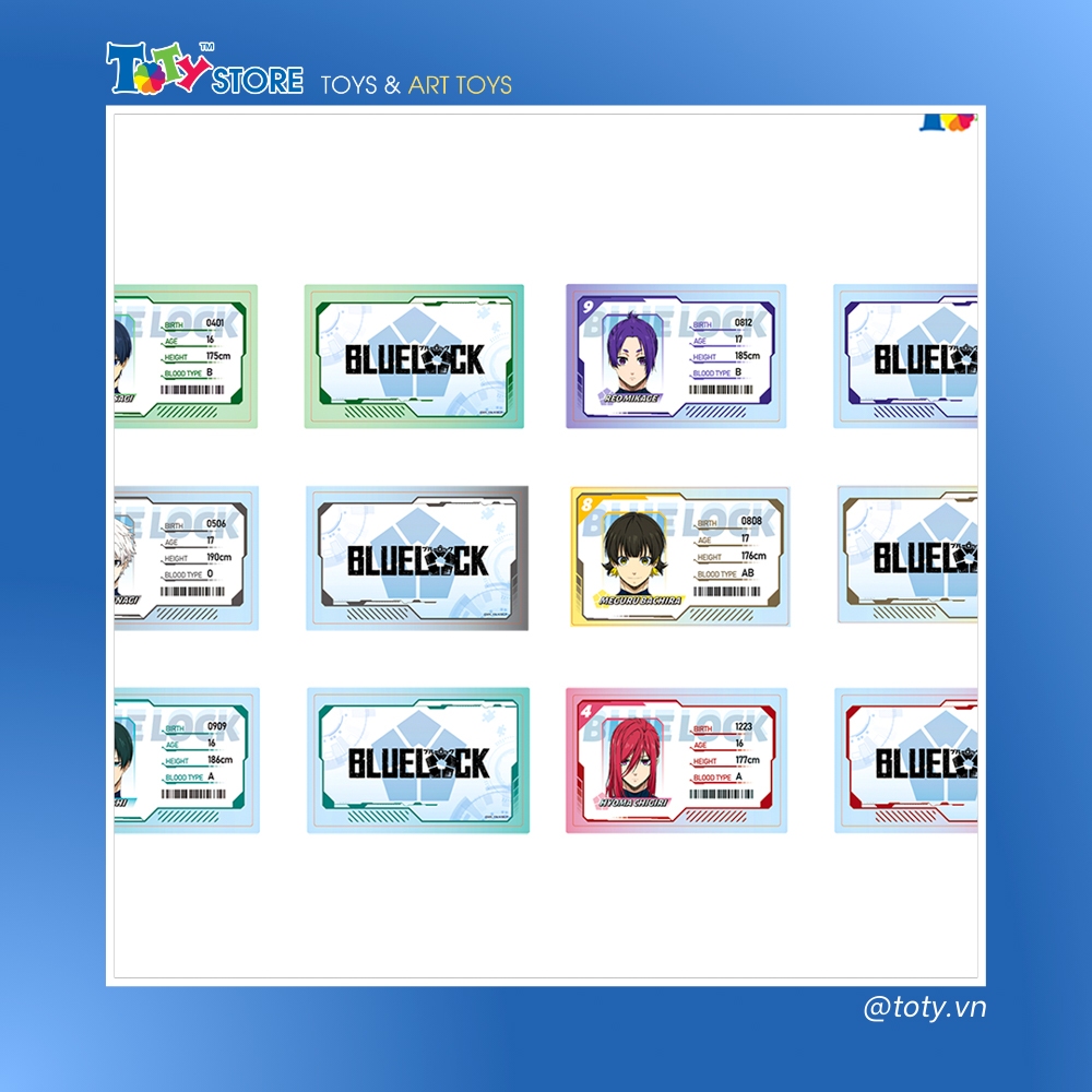 [CHÍNH HÃNG] Tấm trang trí Blue Lock - ID card - NB16 | Shopee Việt Nam