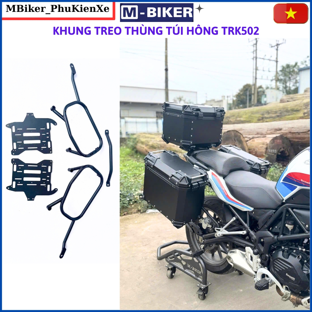 Khung hông Benneli TRK502, Khung gắn thùng hông TRK502, Baga hông ...