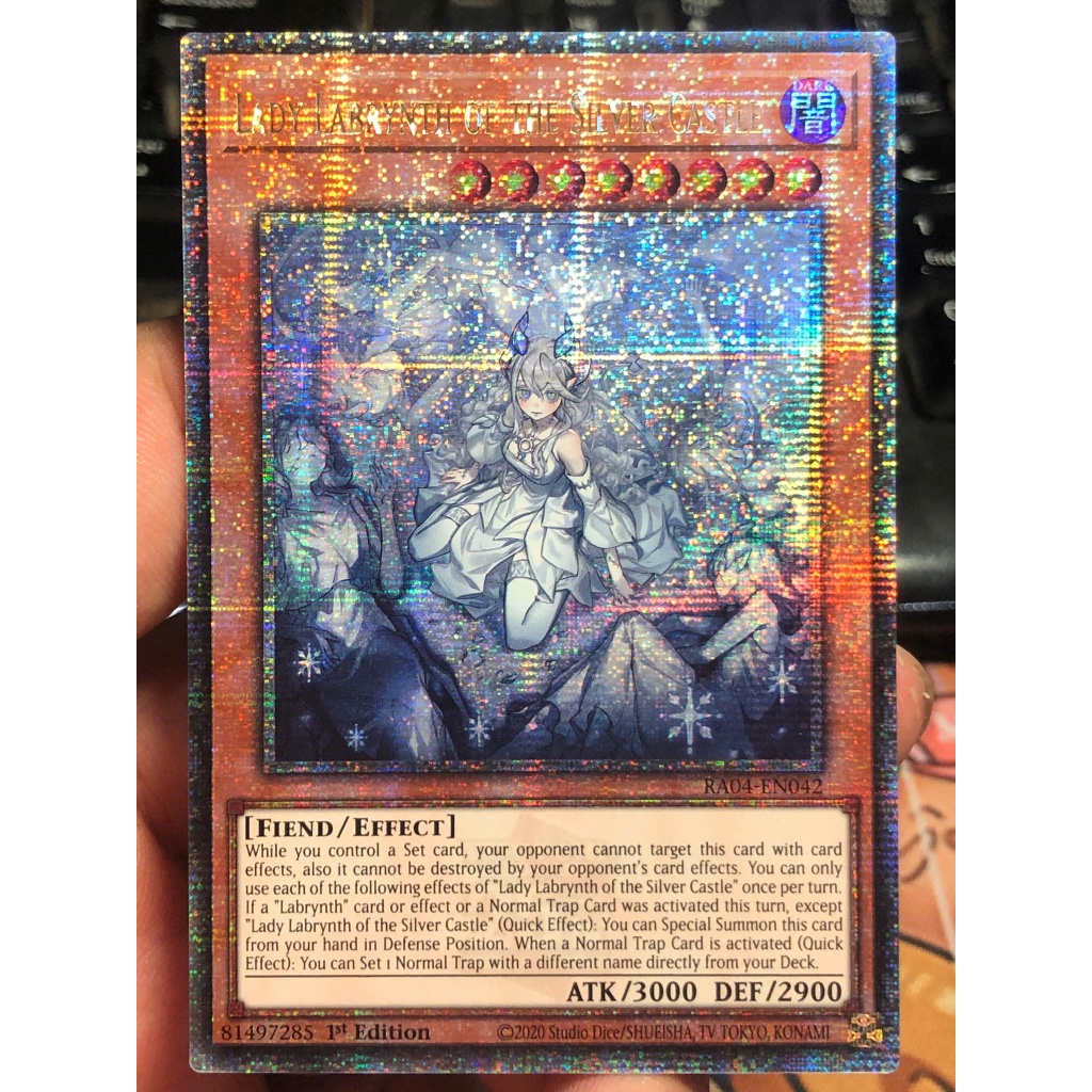 [KW2 Yugioh] [EN-UK] [Waifu] Thẻ Lady Labrynth of the Silver Castle (New Art) - RA04-EN042 ...