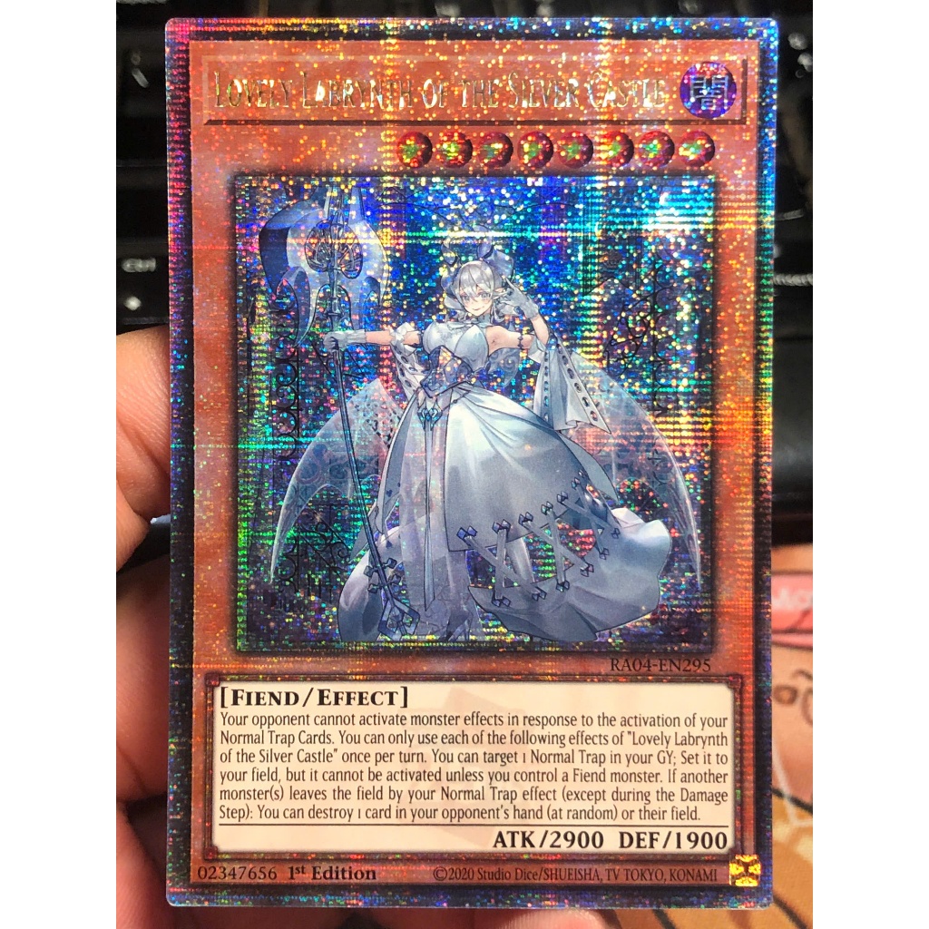 [KW2 Yugioh] [EN-UK] [Waifu] Thẻ bài Lovely Labrynth of the Silver Castle - RA04-EN295 - QCR 1st ...