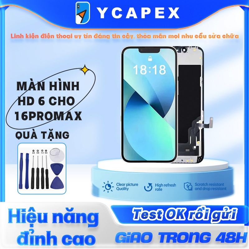 Màn hình HD 6G 6PLUS 6S 6SPLUS 7G 7PLUS 8G 8PLUS X XS XSMAX XR 11 12 13 14 15 PLUS PRO MAX ...