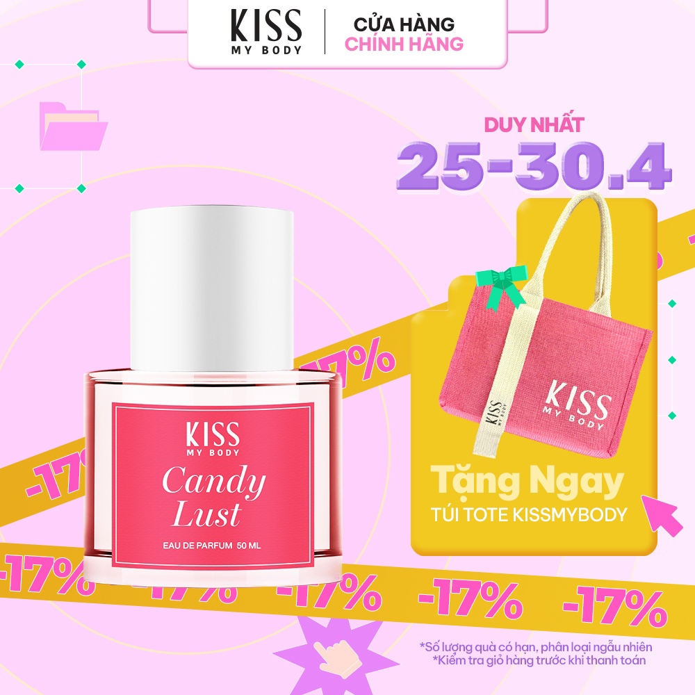 Nước Hoa Kiss My Body EAU DE PARFUM - Hương Candy Lust 50ml ...
