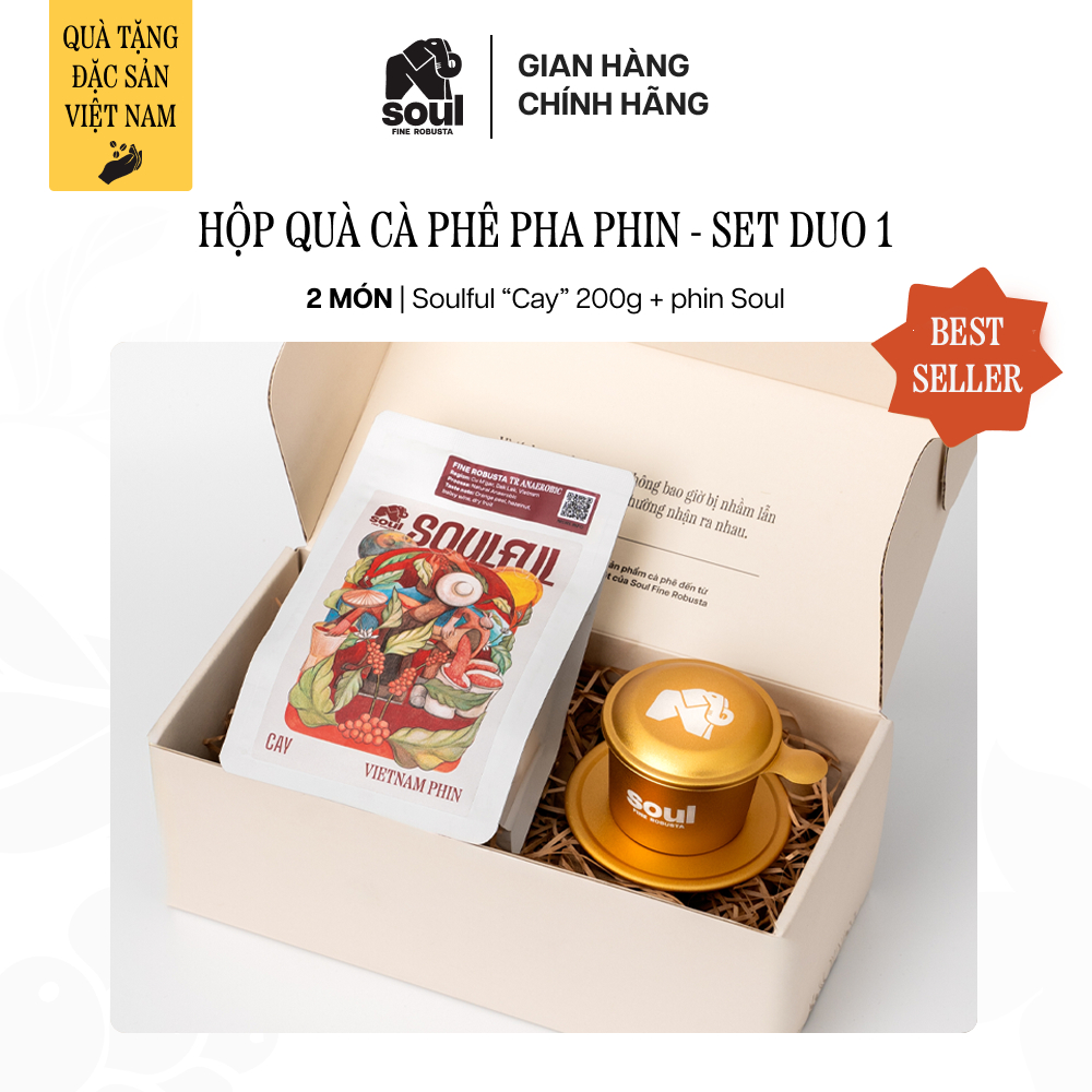 HỘP QUÀ COMBO | CÀ PHÊ PHA PHIN 2 MÓN - SET DUO 01 - Fine Robusta ...