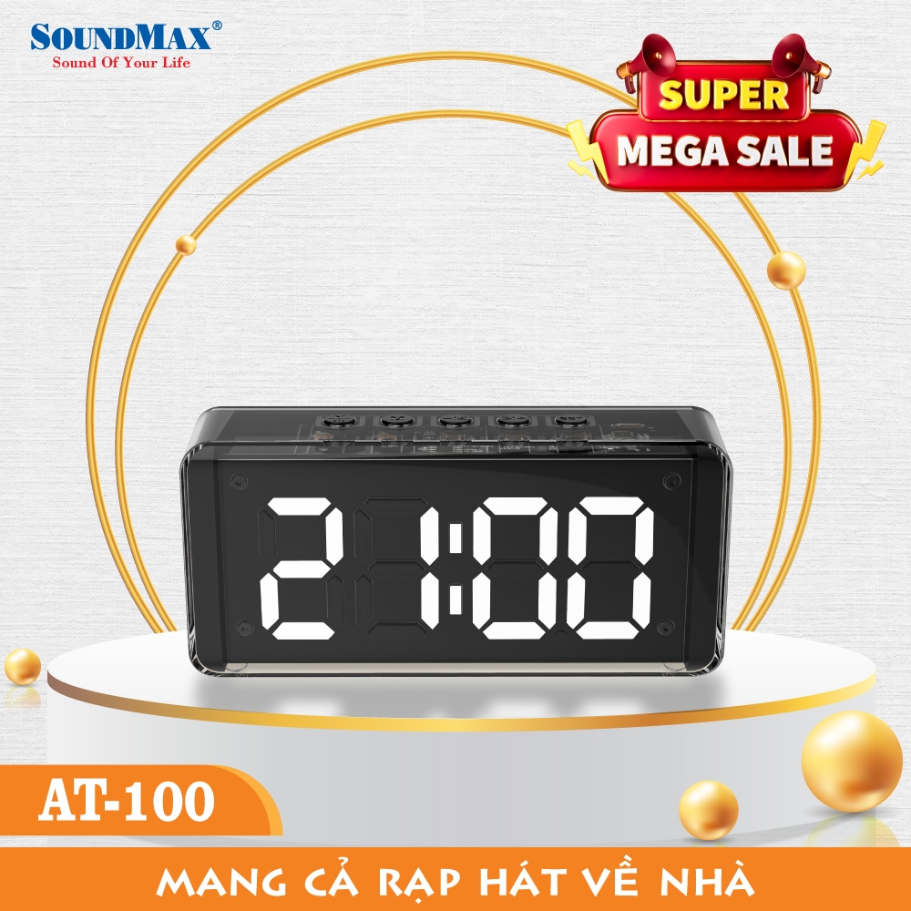 Loa Bluetooth SoundMax AT-100 Hàng Chính Hãng | Shopee Việt Nam