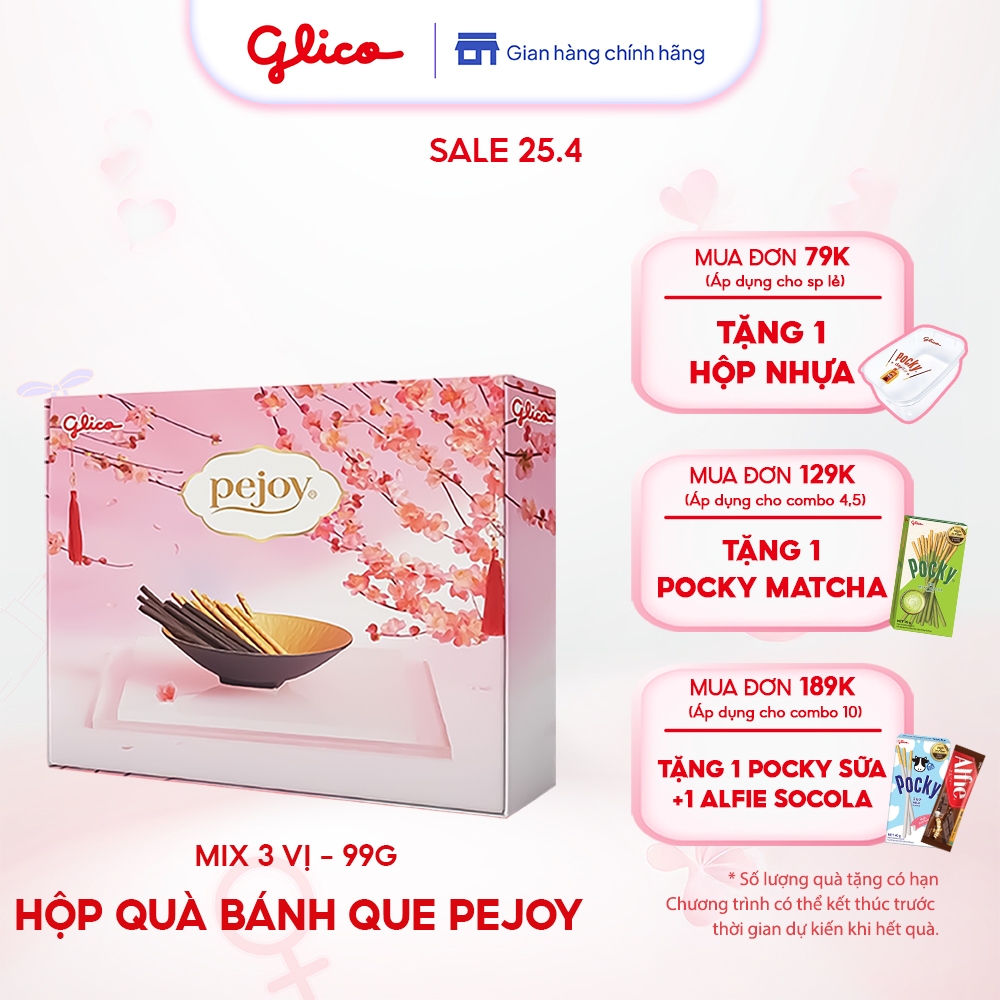 Hộp Tết Bánh Glico Pejoy mix vị 99g | Shopee Việt Nam
