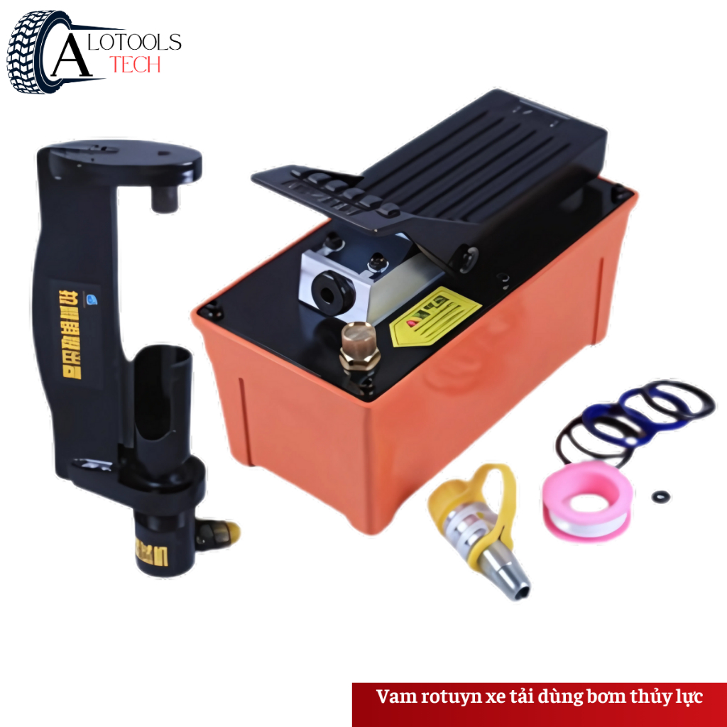 Bộ dụng cụ vam rotuyn càng xe tải dùng bơm thủy lực Alotools | Shopee ...