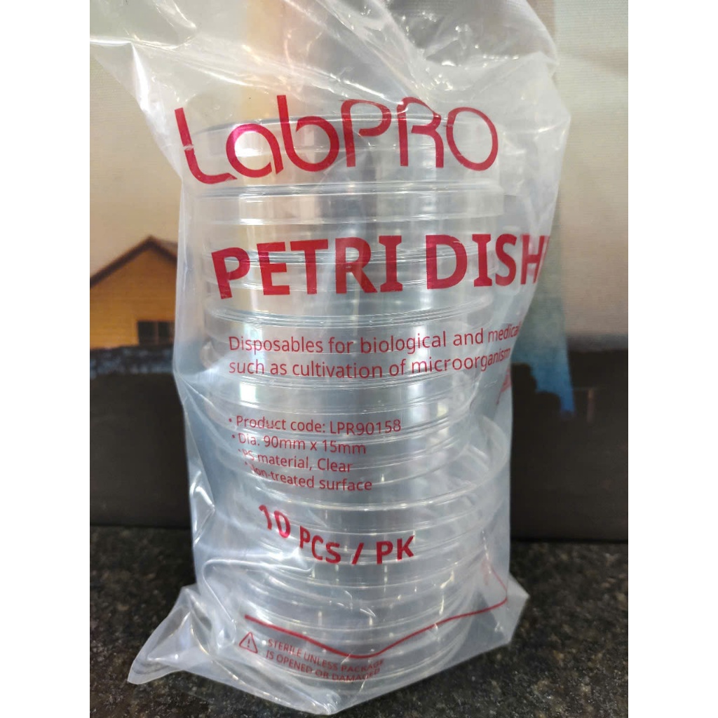 Đĩa Petri nhựa 90x15mm LPR90136 hãng LabPRO Thụy Sỹ, chiếu xạ ISO 11137 [Thùng 500 cái Tiệt ...
