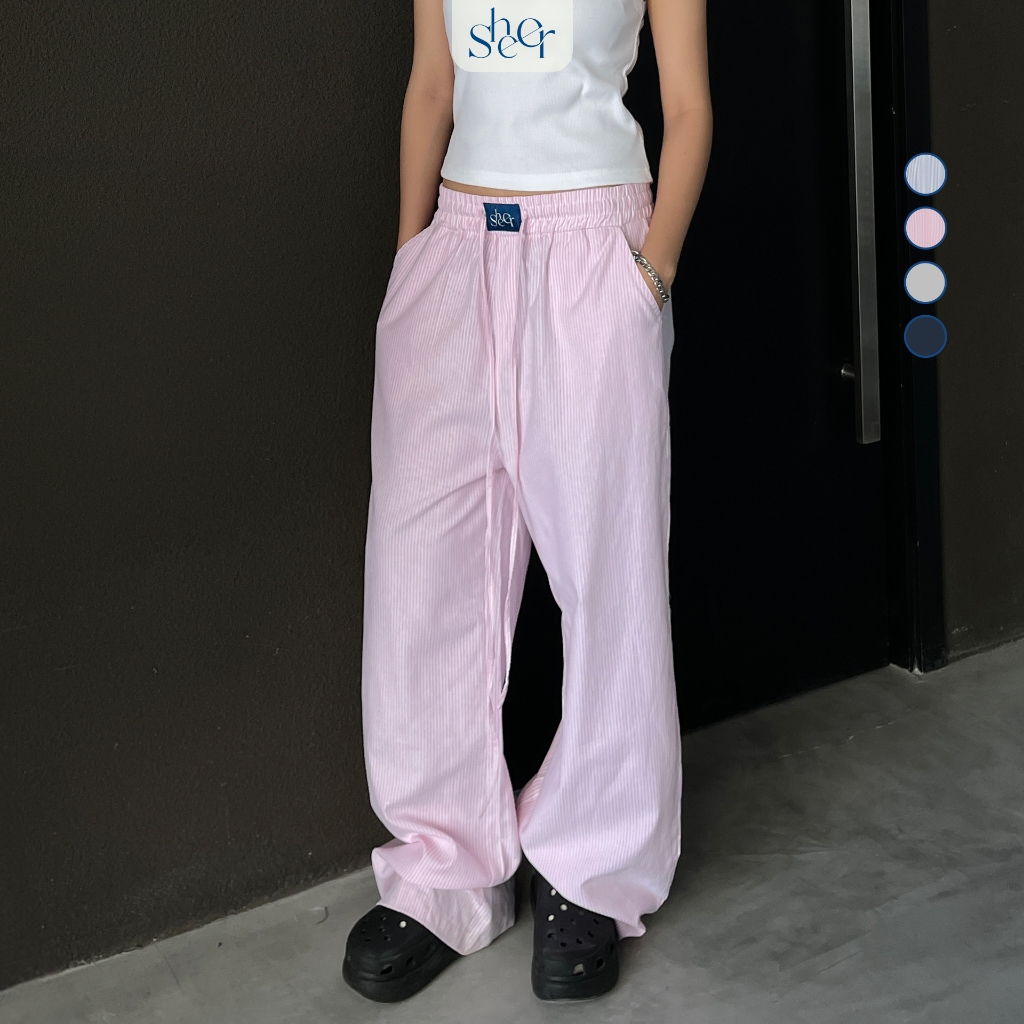 Quần Dài Sheer (04 Màu) | Shopee Việt Nam