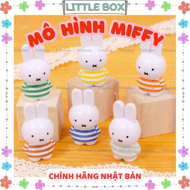 [Chính hãng Nhật] Mô hình mini Miffy figures ngẫu nhiên theo các series ...