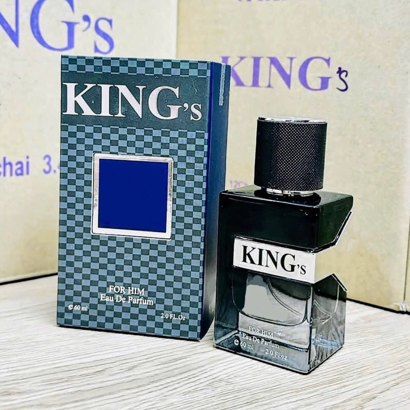 (MẪU MỚI) Nước hoa nam KING's 60ML (mùi KING) | Shopee Việt Nam
