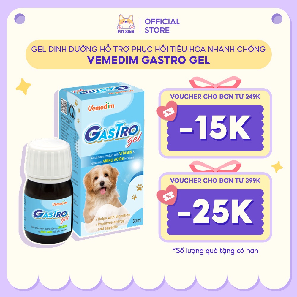Vemedim GASTRO GEL sản phẩm dinh dưỡng giúp tăng cường sức đề kháng và ...