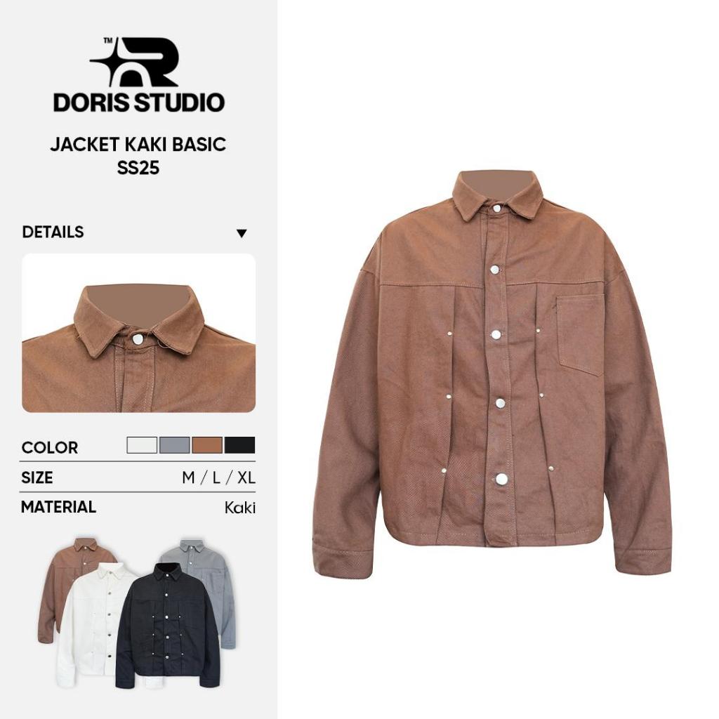 [Deal mở bán] Doris / Khoác DORIS BASIC KAKI JACKET / form unisex ...
