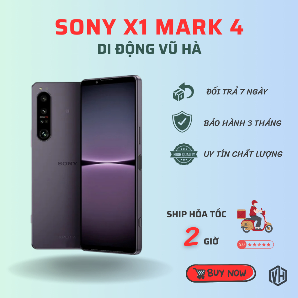 Điện thoại Sony X1 Mark 4 - Camera chuyên nghiệp, màn hình 4K siêu nét ...