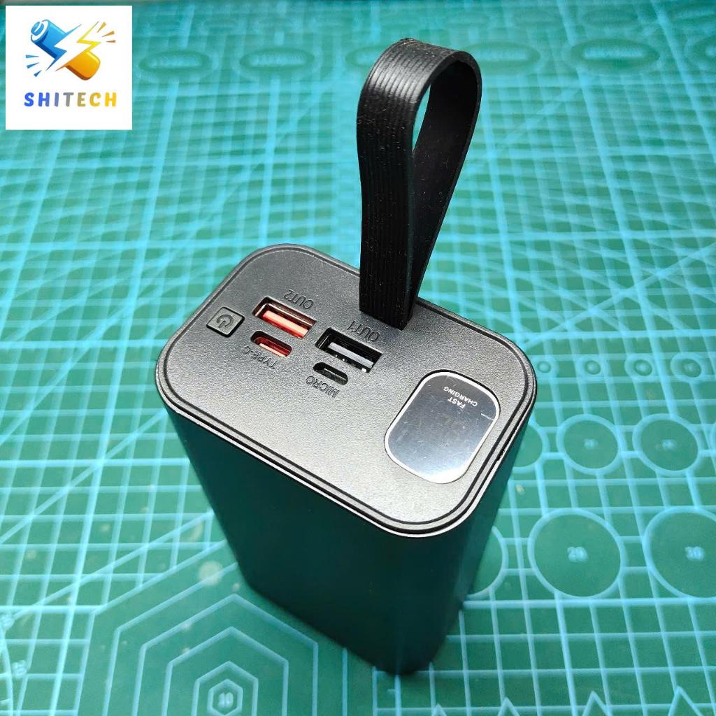 Sạc Dự Phòng 30000mah | Box Vỏ Nhôm 6 Cell 21700 Có Đèn LED | Cell EVE ...