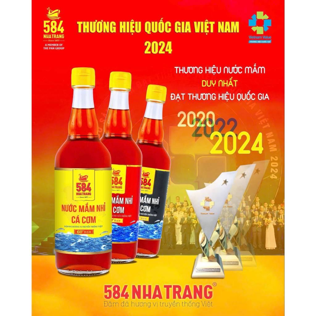Nước Mắm 584 Nha Trang 25 Độ Đạm - Nước Mắm Truyền Thống 584 Nha Trang ...