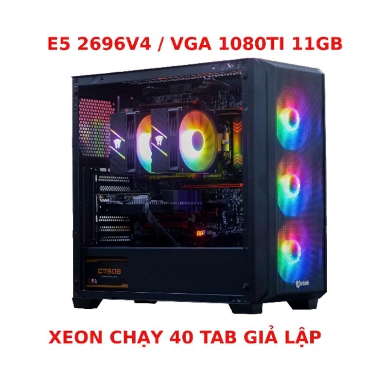 CASE DUAL XEON E5 2696V4 CHẠY 40 50 TAB | Shopee Việt Nam