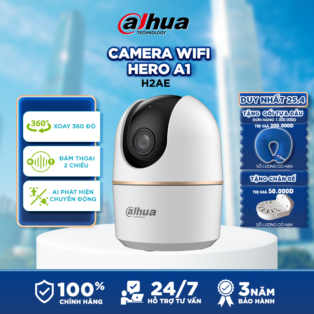 [New]Camera Wifi Dahua Hero A1 (2MP/4MP) I Xoay 360 độ, Camera an ninh ...