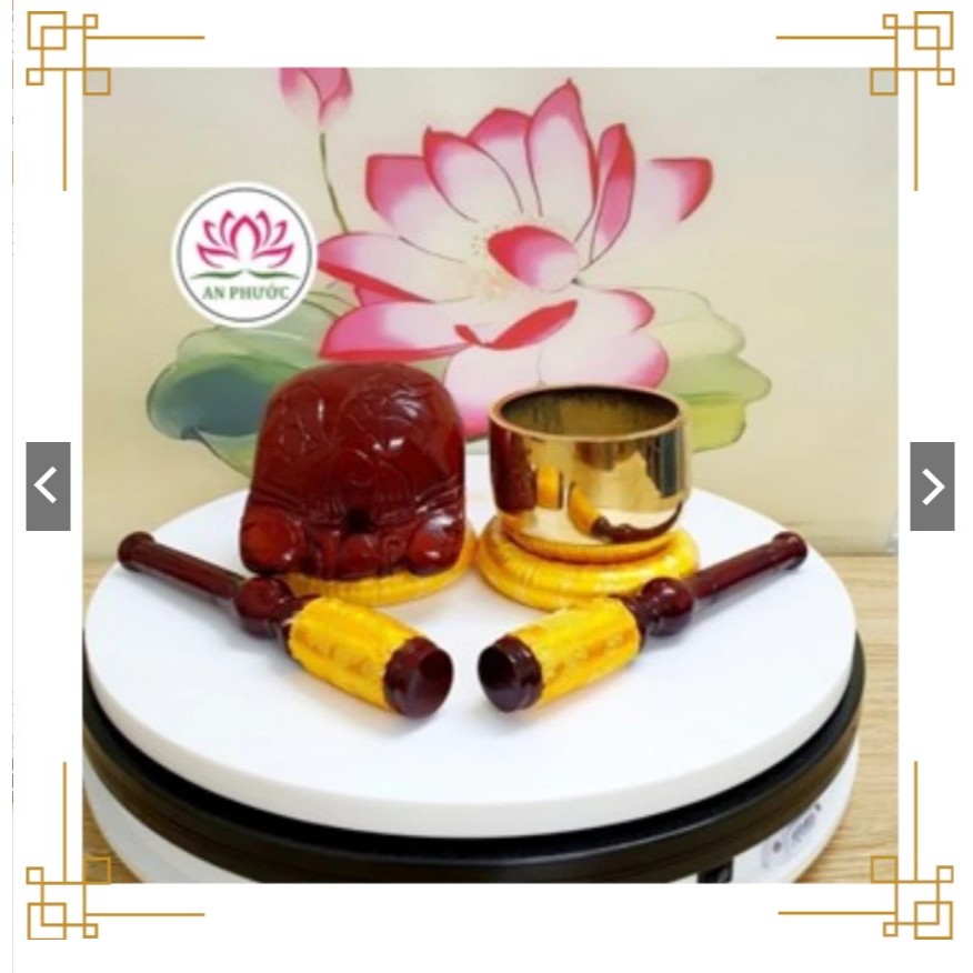chuông mõ đồng Việt Nam 9.5cm - chuông đồng mõ mít An Phước | Shopee ...